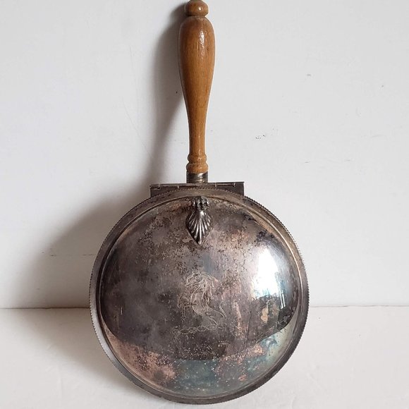 Sheffield | Other | Vintage Silver Plated Silent Butler Pan Ash Crumb ...